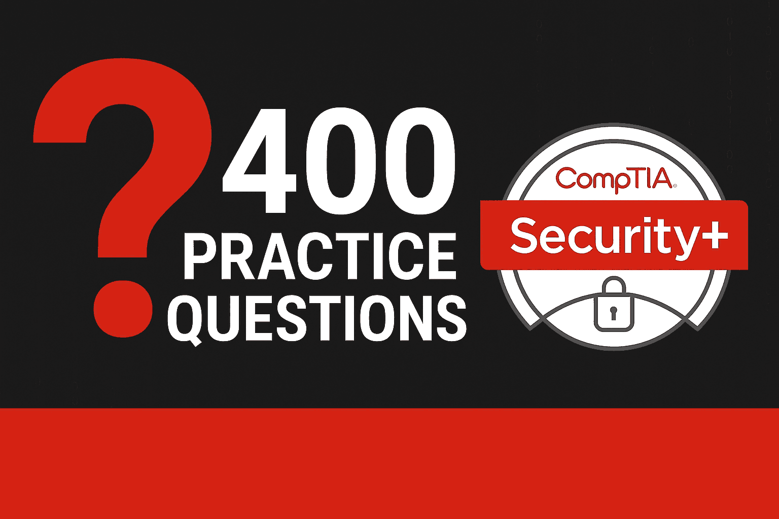400+ CompTIA Security+ Practice MCQs (Latest 2025) | Free Questions ...