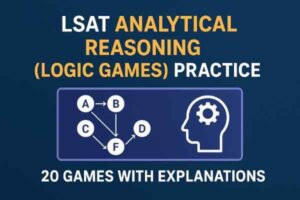 LSAT Analytical Reasoning (Logic Games) Practice – 20 Games with ...