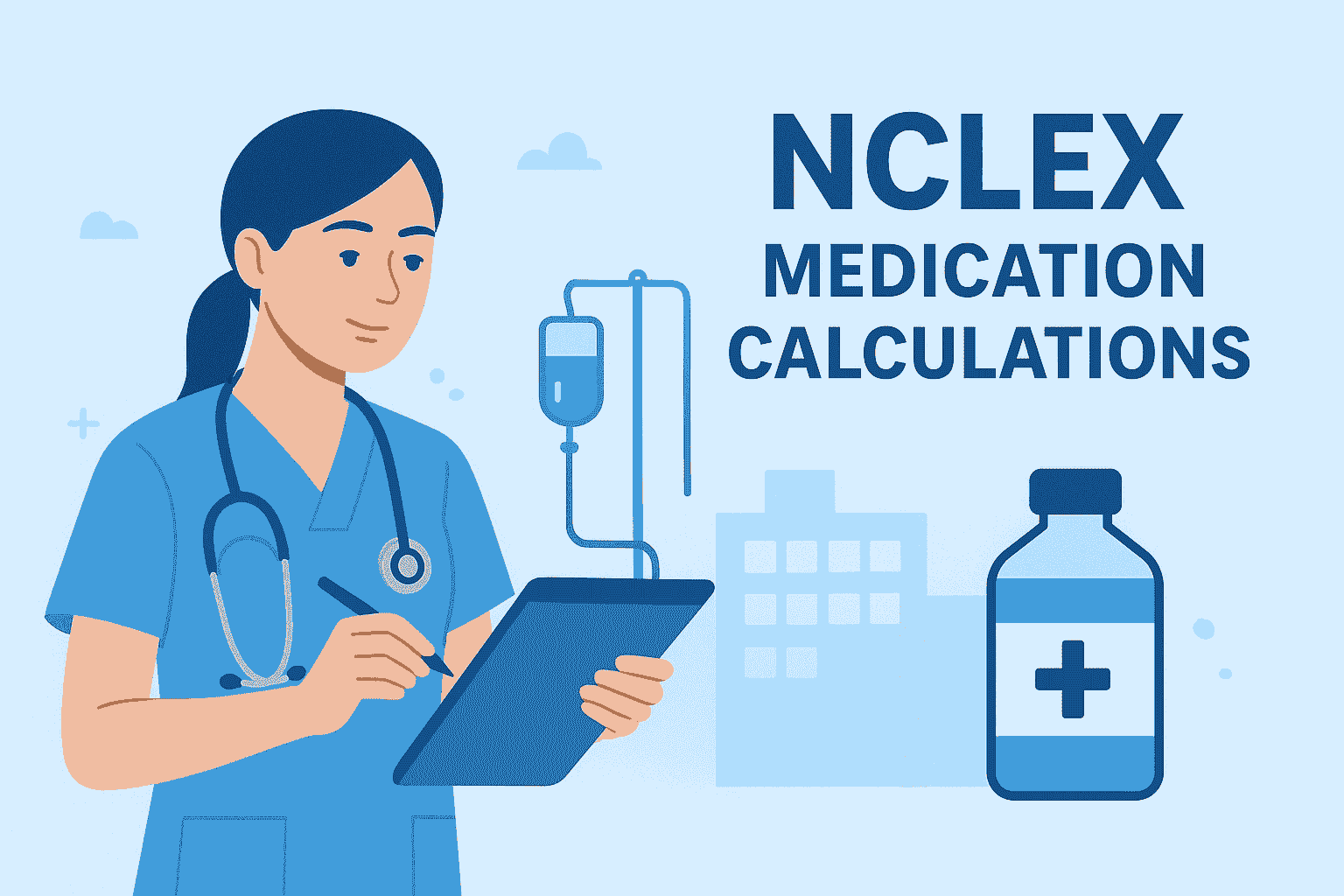 NCLEX Medication Calculations Practice Questions with Detailed Answers ...